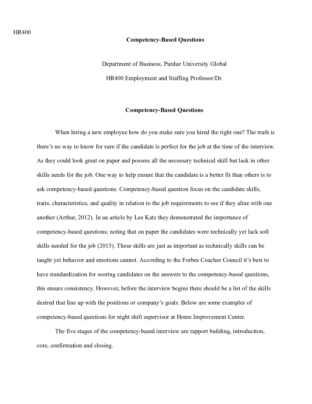 Competency Based Questions.docx(1) HR400 Competency-Based Questions ...
