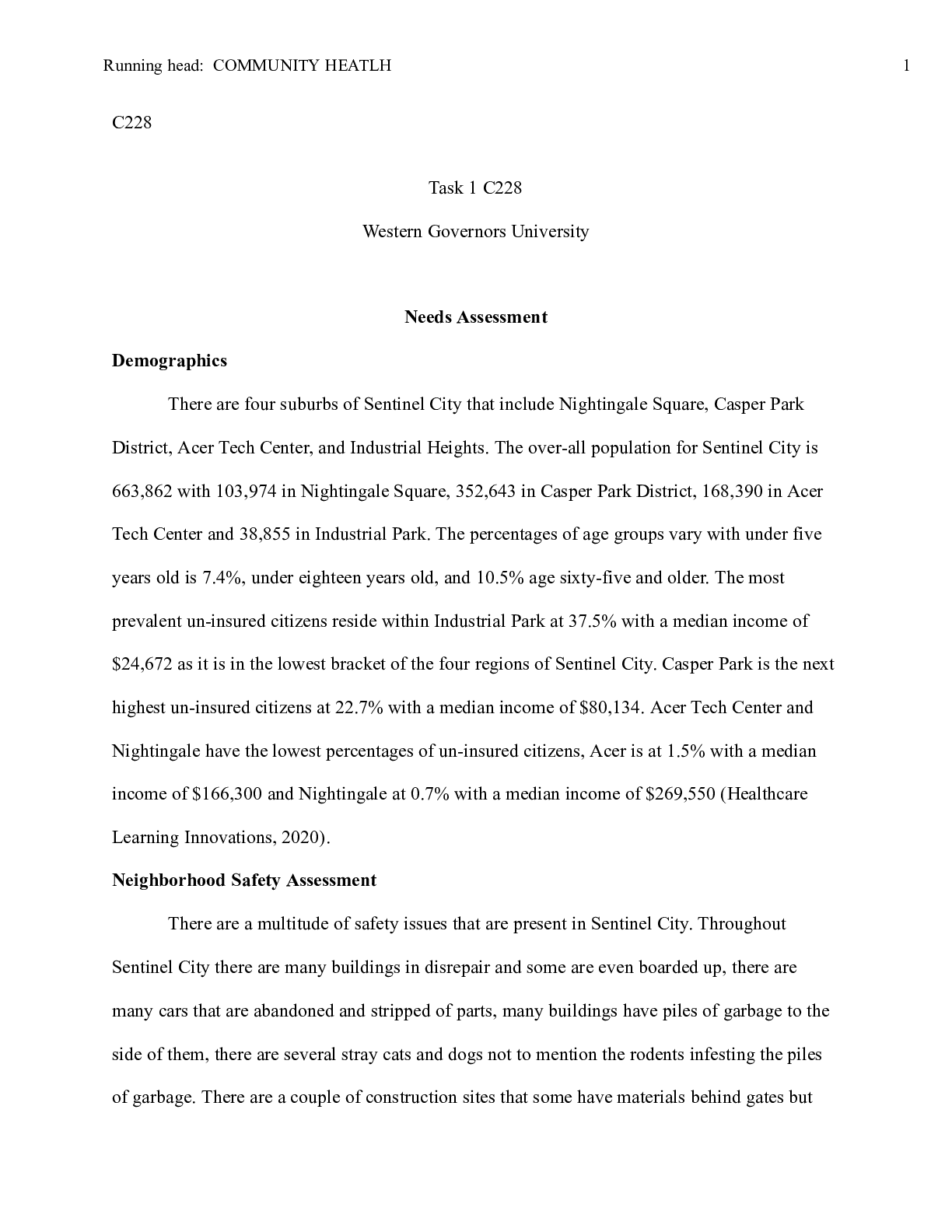 Task_1_C228.docx C228 Task 1 C228 Western Governors University Needs ...