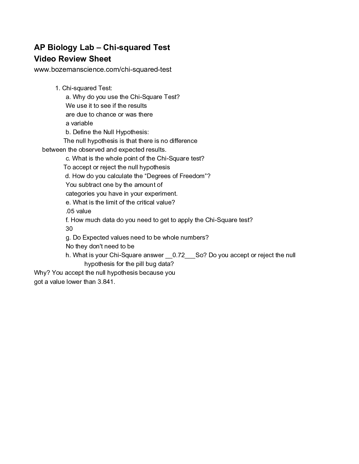 Roosevelt Universit BIOLOGY 101 AP+Bio+Lab+Chi-Squared+Test+Worksheet ...