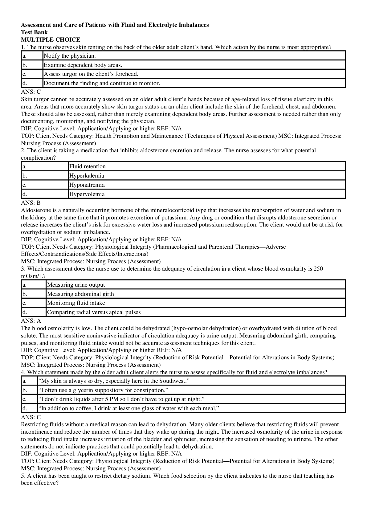 ATI Medical Surgical Nursing, Assessment and Care of Patients with Acid ...