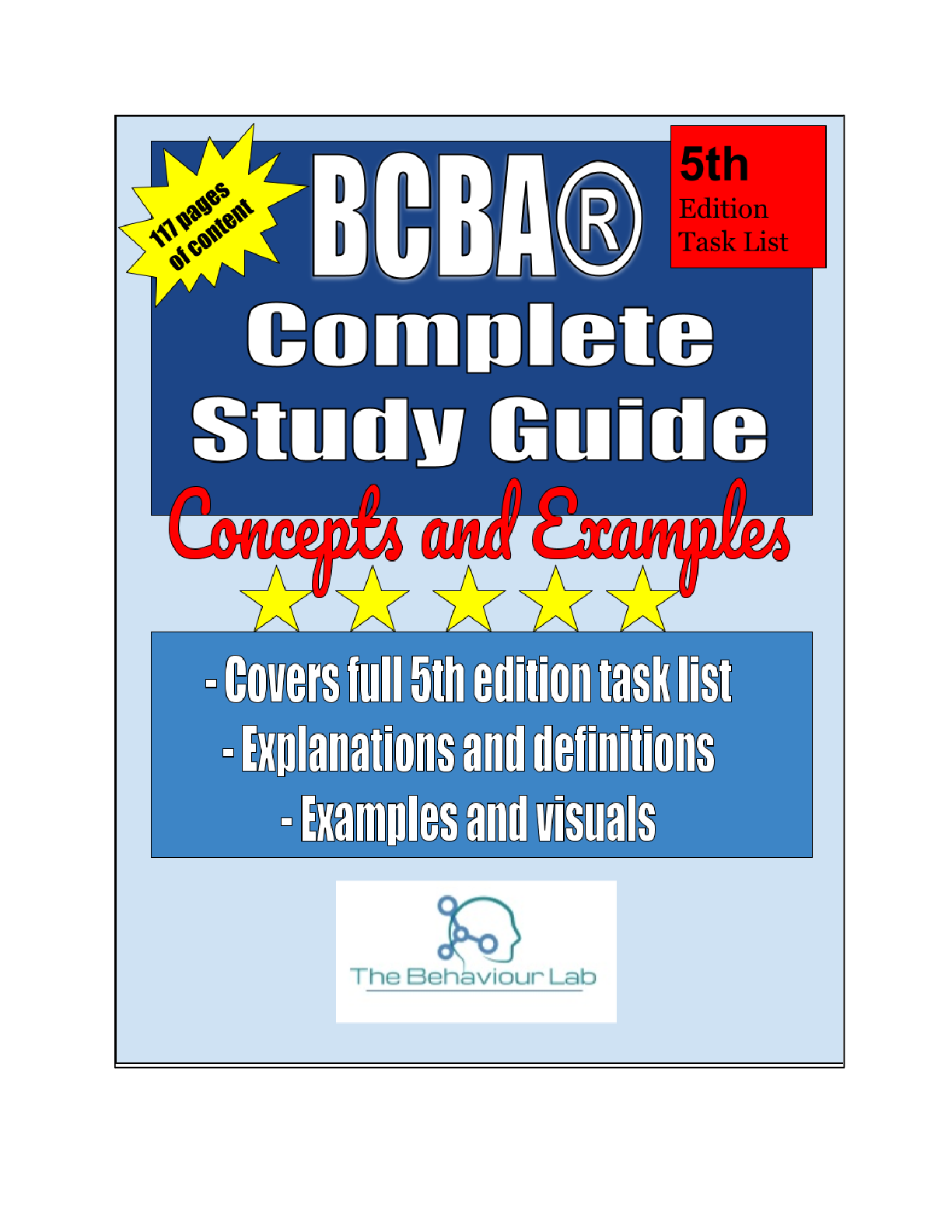 BCBA Exam Study Guide | 5th Edition Task List | BCBA Exam Complete ...