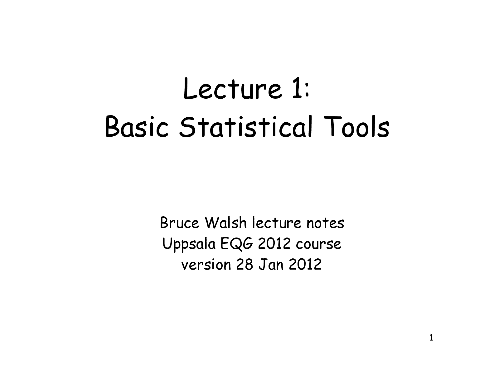 Basic statistical tools – Scholarfriends - Scholarfriends