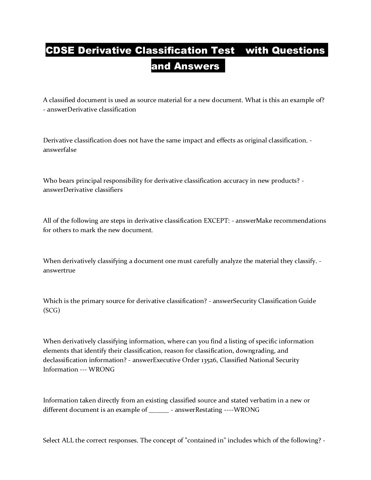 NIMS IS-700.b Final Exam Exam with complete Questions and Answers ...