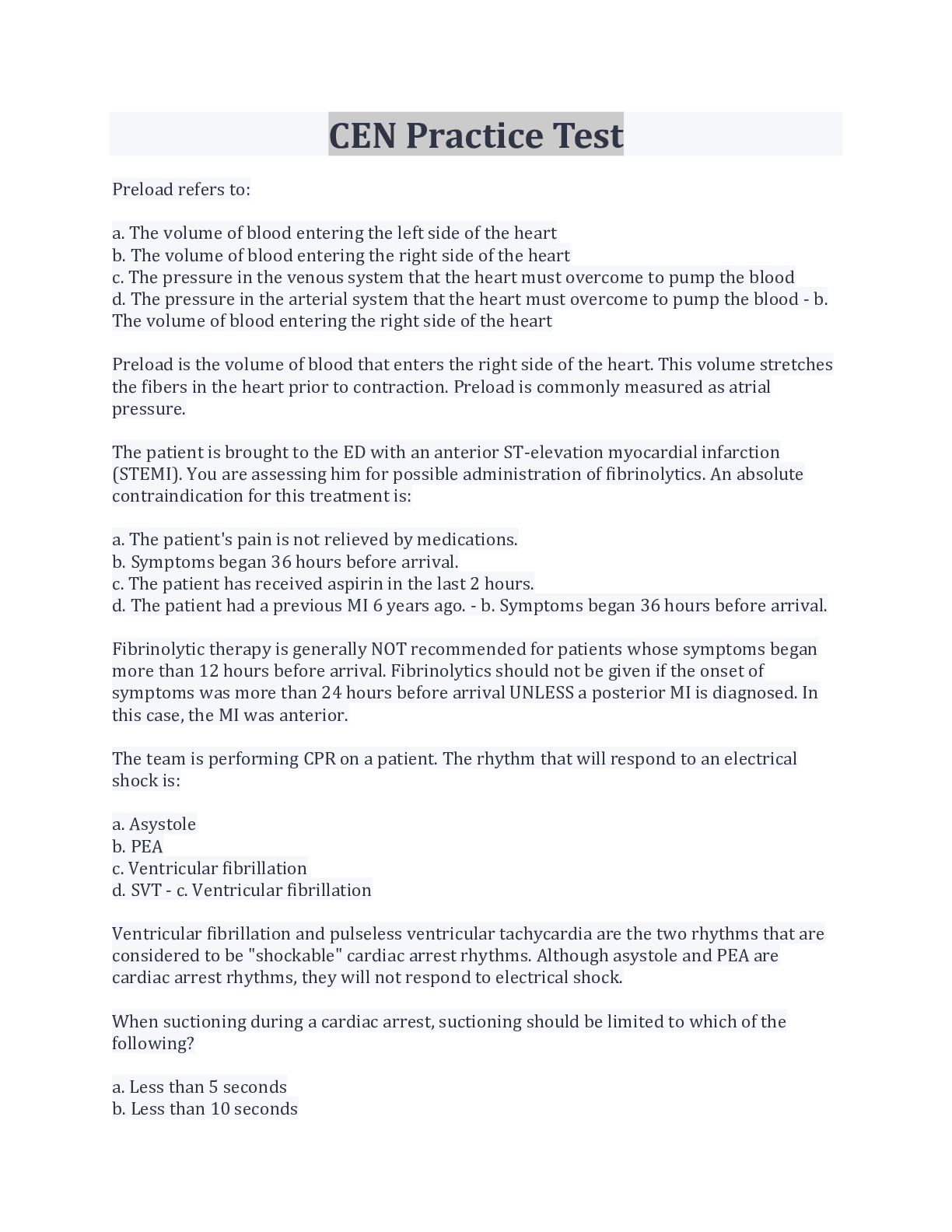 CEN Practice Test Latest Update – Scholarfriends - Scholarfriends