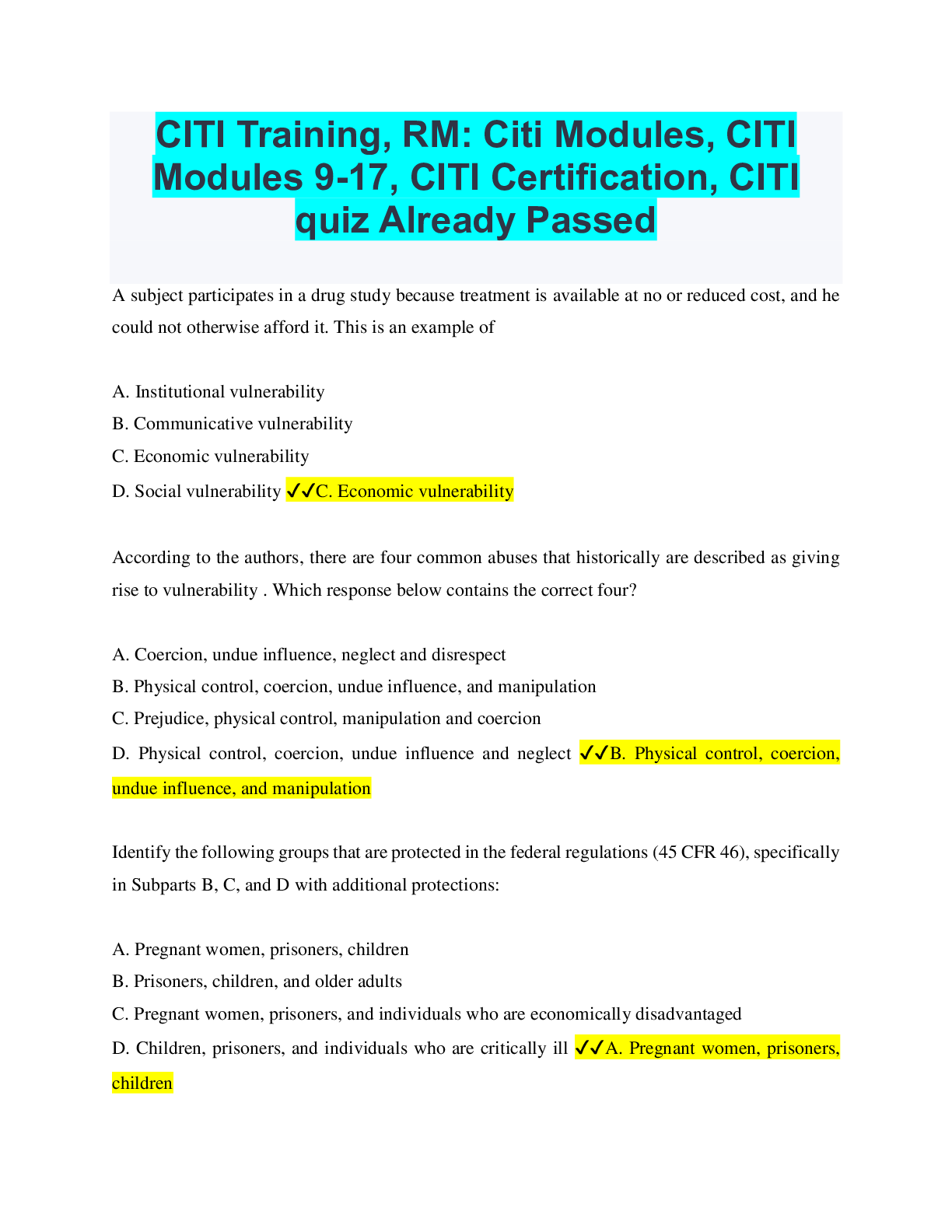 Bundled Study Resources - Scholarfriends