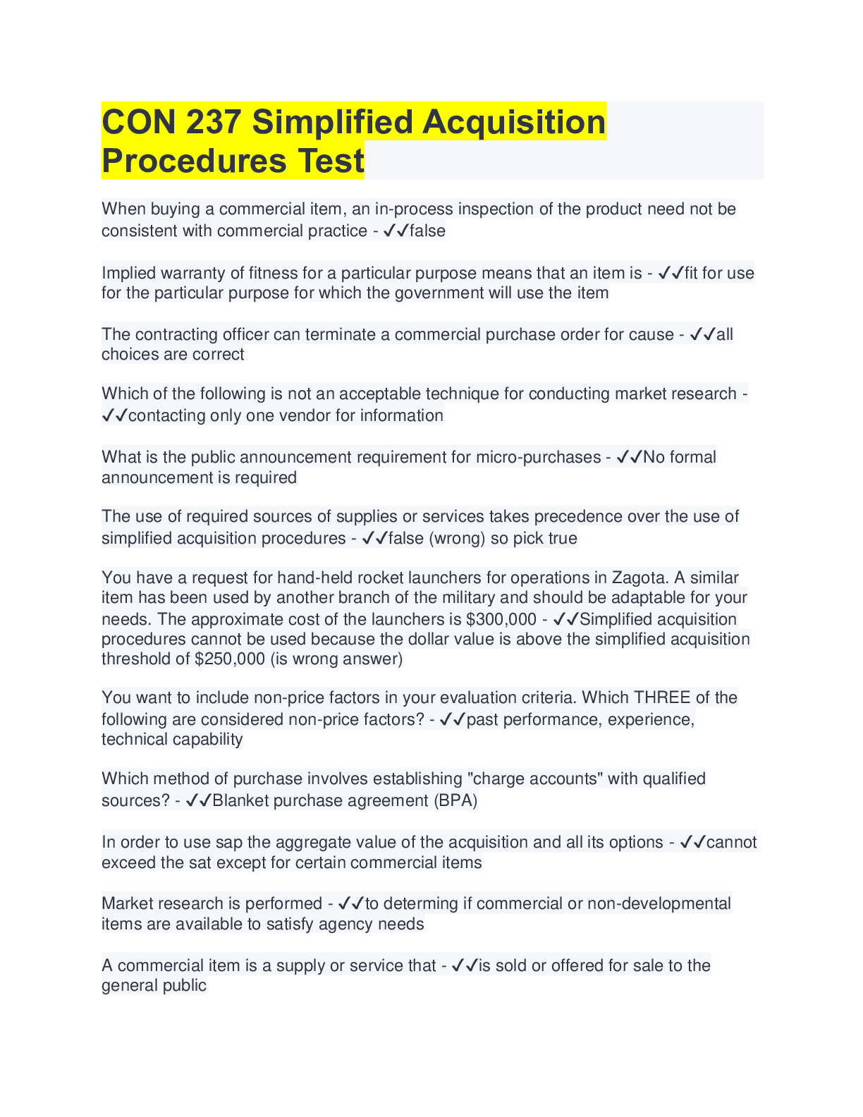 Defence Acquisition University CON 237 Simplified Acquisition ...