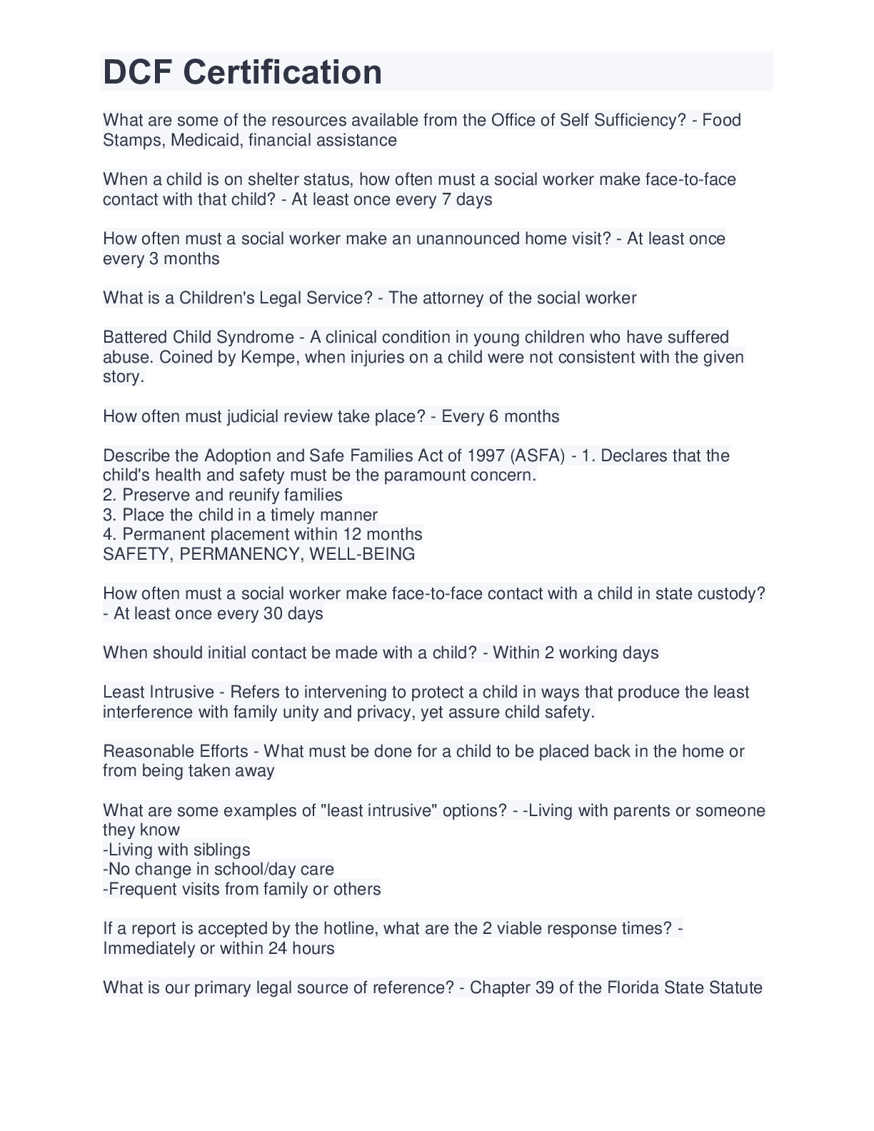 DCF Certification - Scholarfriends