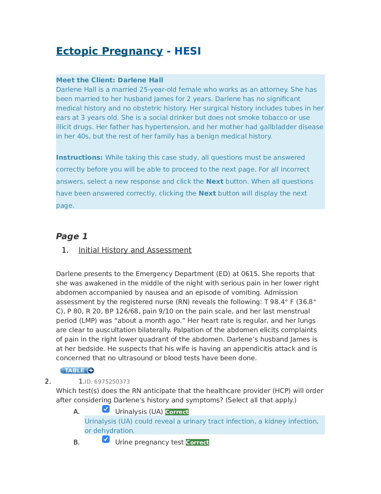 Congenital Heart Disease HESI Case Study - Scholarfriends