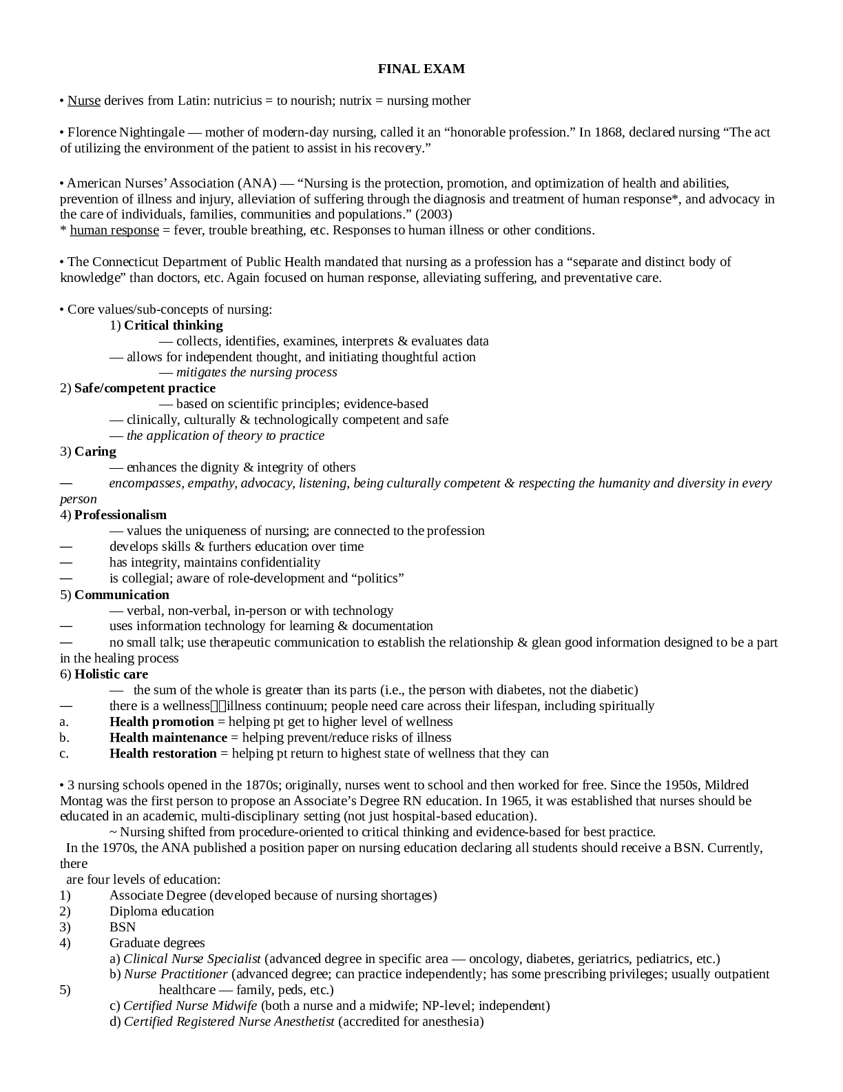 Final Exam Block 1 Updated And Verified - Scholarfriends