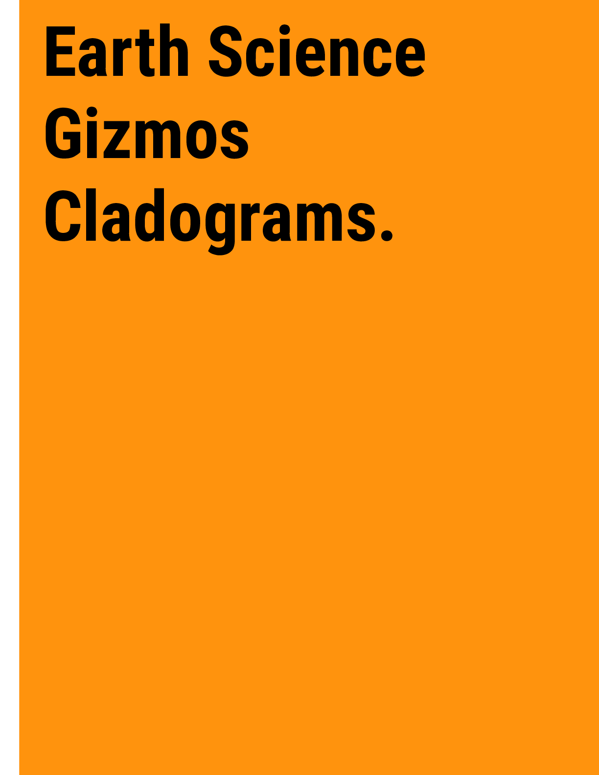 Gizmos For Earth Science Cladograms – Scholarfriends - Scholarfriends