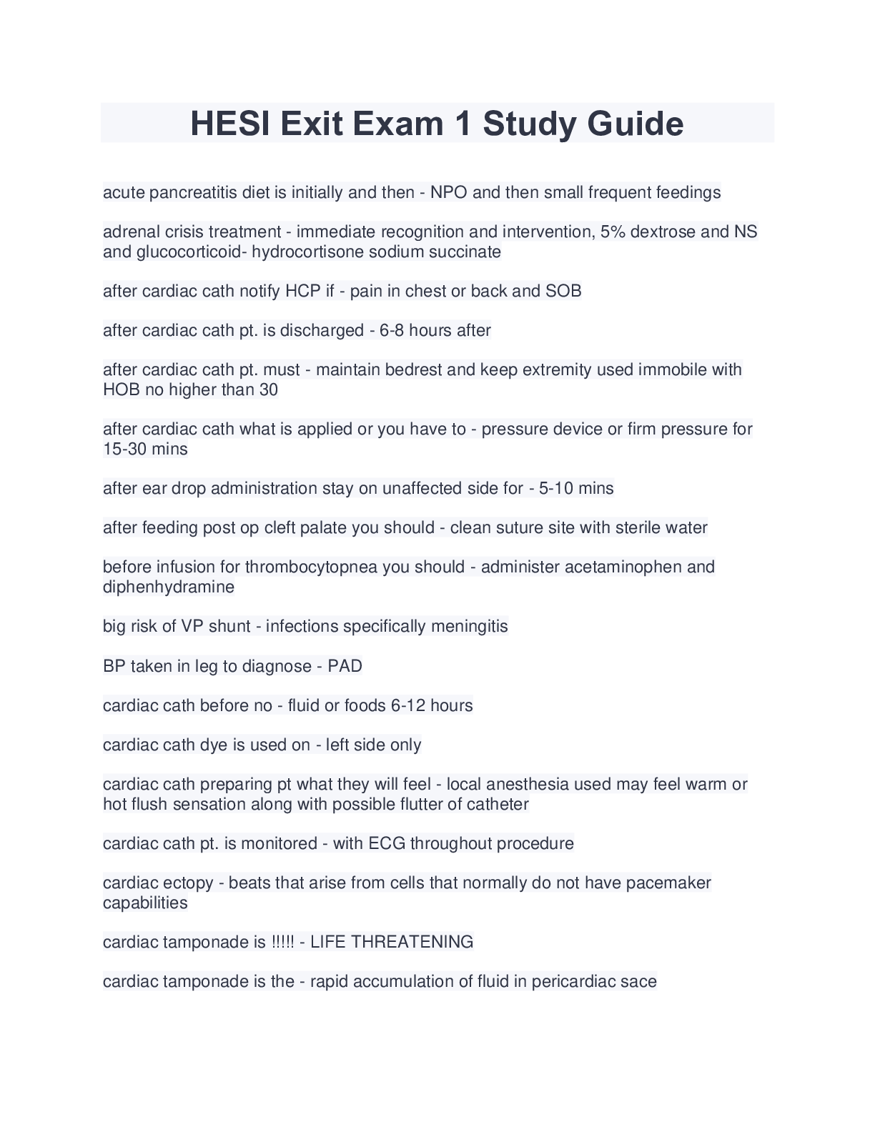 Nursing_knowledge_Assessment_Practice_Exam Exit Exam 1 Study Guide 2022 ...