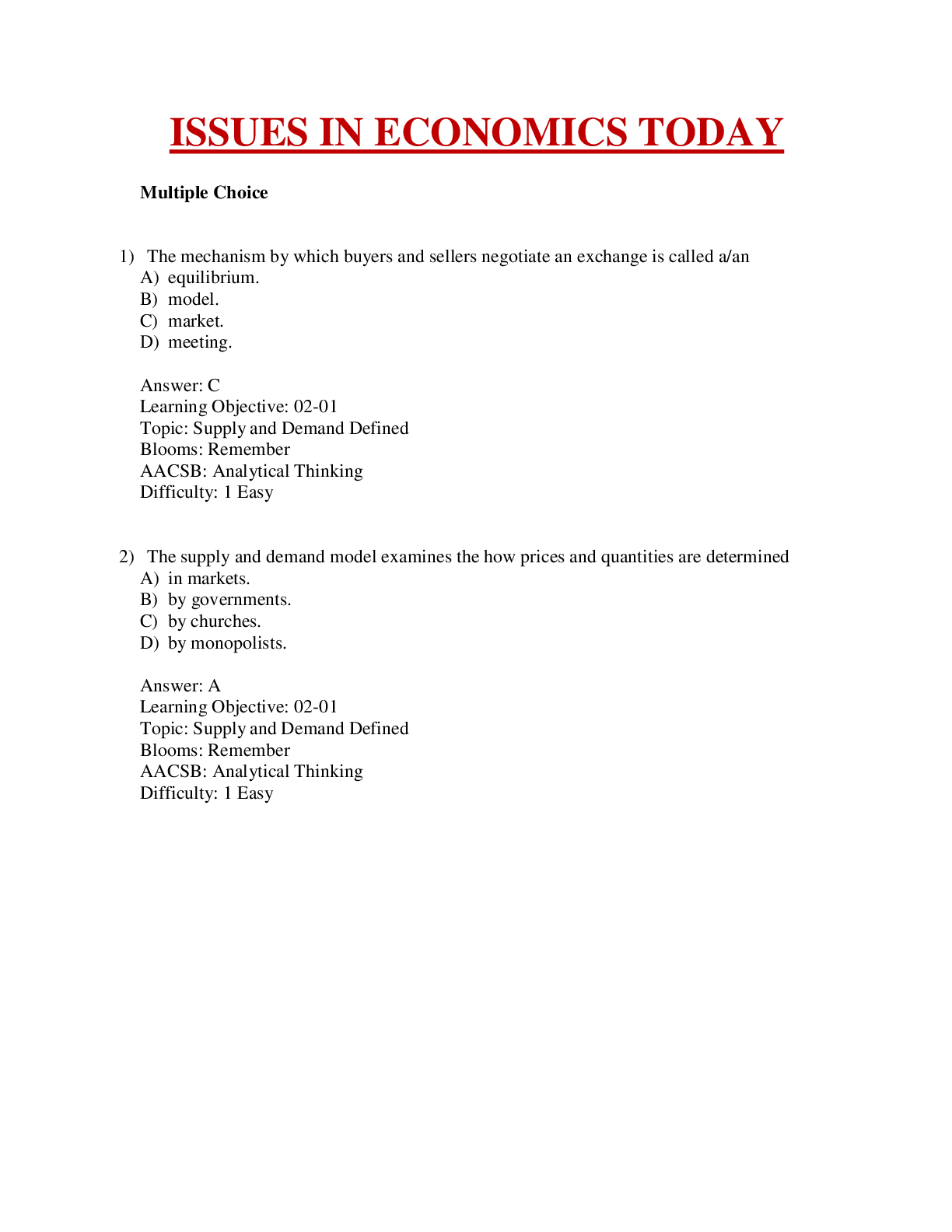 ECON 12 ISSUES IN ECONOMICS TODAY 8TH EDITION BY GUELL - Scholarfriends