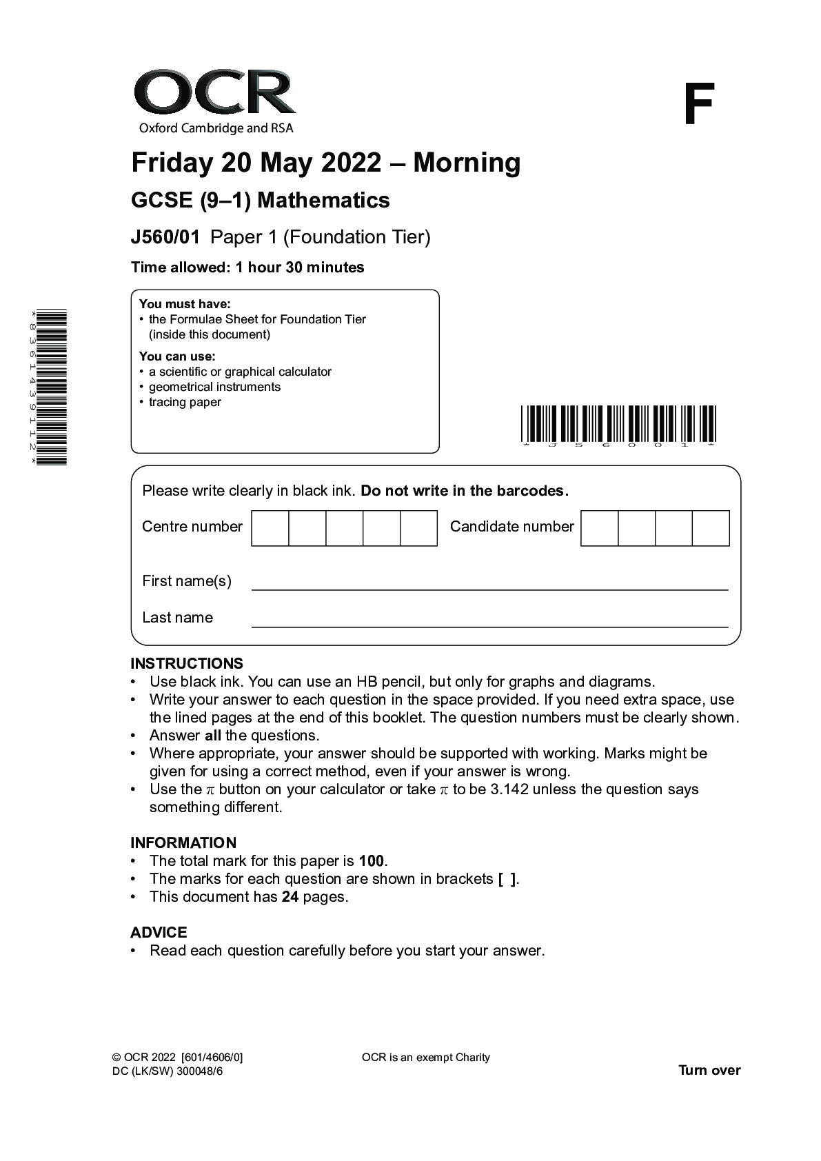EDEXCEL JUNE 2025 A LEVEL MATHS PAPER 1 PURE MATHS - Scholarfriends
