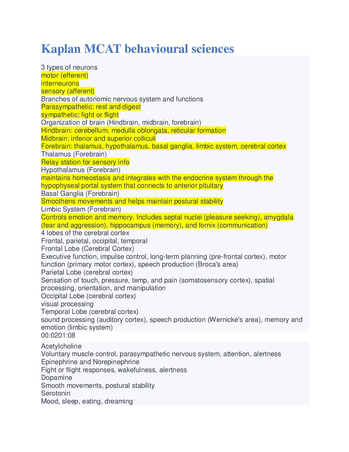 Kaplan MCAT behavioral sciences Study Guide 2022/2023 - Scholarfriends