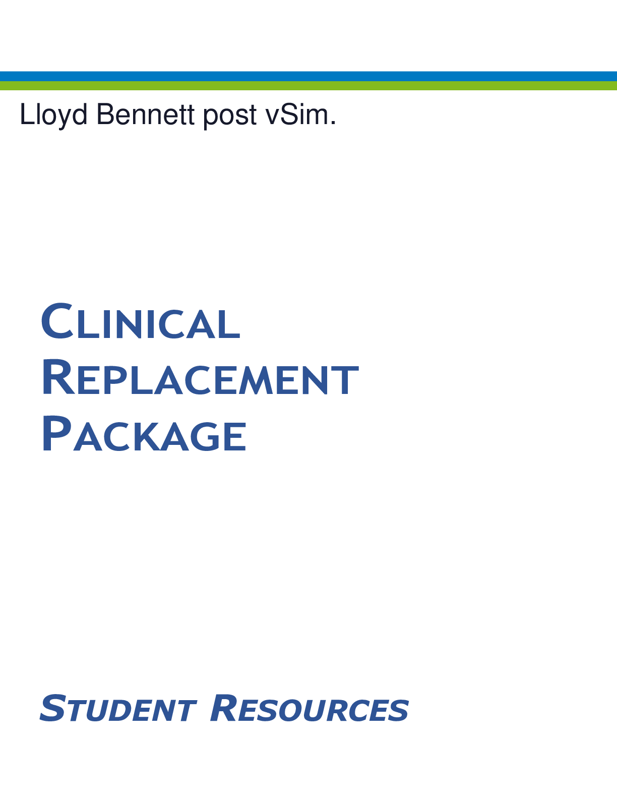 Lloyd Bennett post vSim.WELL EXPLAINED WITH VERIFIED ANSWERS GRADED A ...
