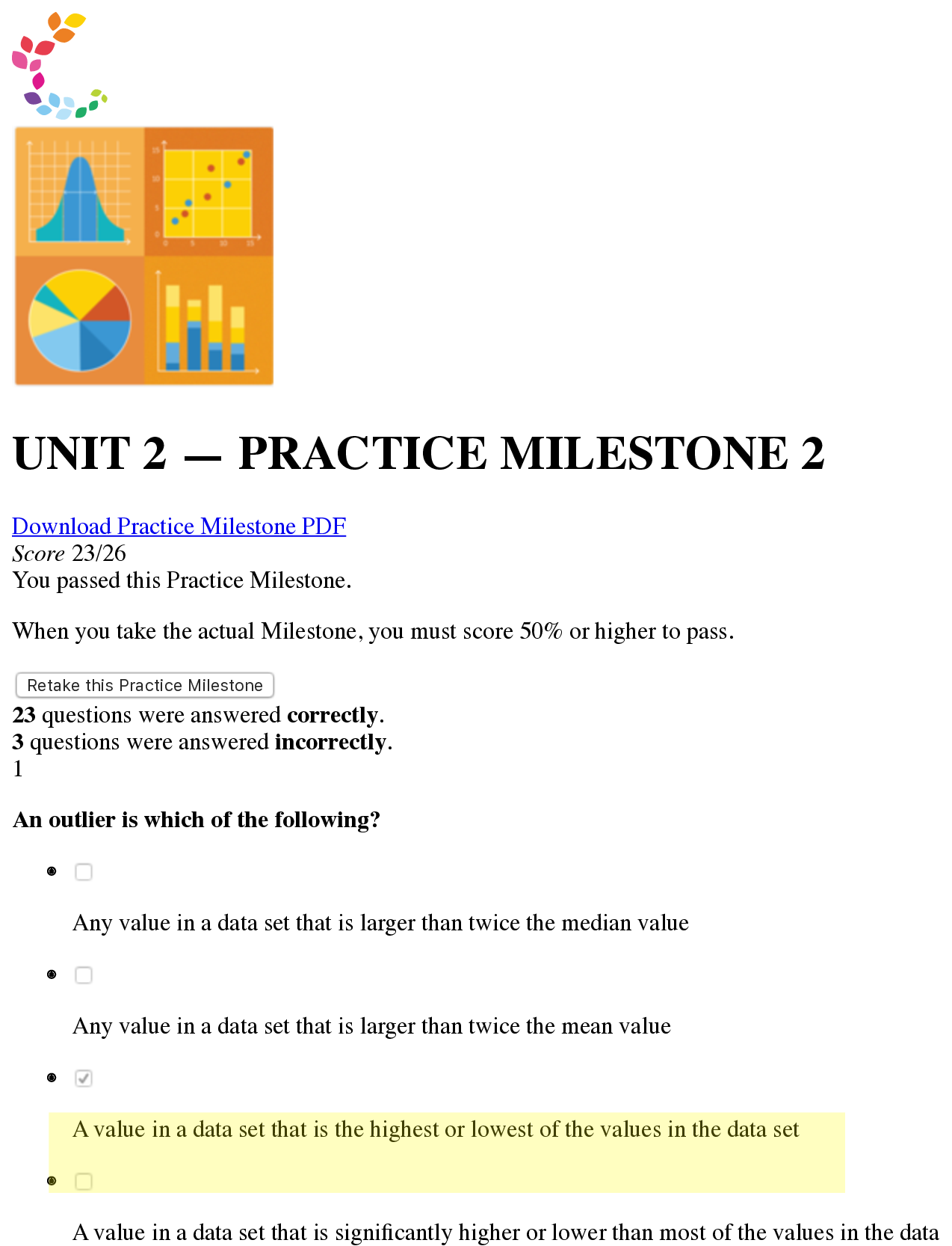 MAT 300 Unit 2 Practice Milestone 2_2022/2023 | MAT300 Unit 2 Practice ...