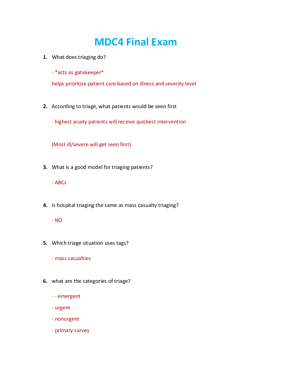 MDC4 Final Exam - Scholarfriends