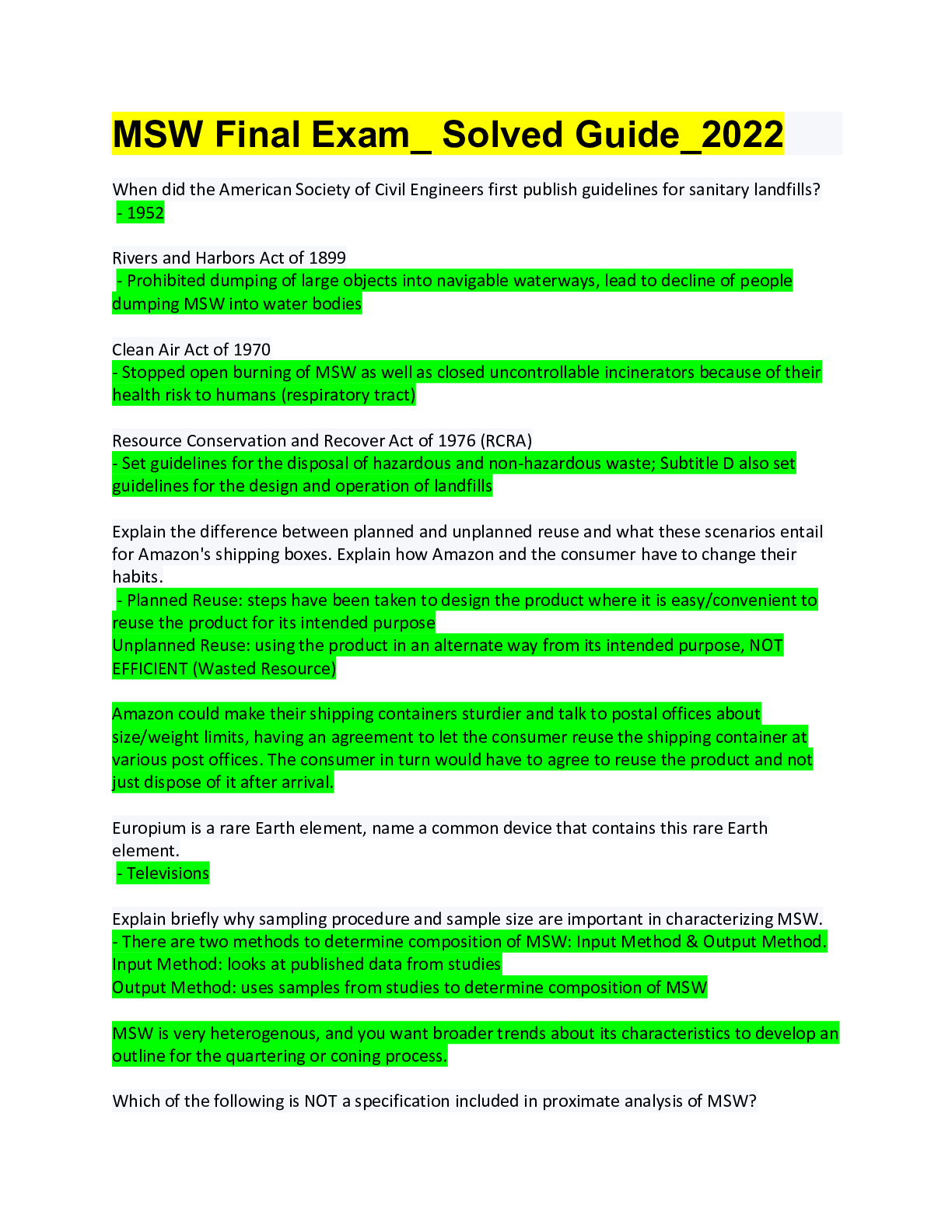 GCSS-Army Data Mining Test 1 Latest 2022 with all the correct answers ...