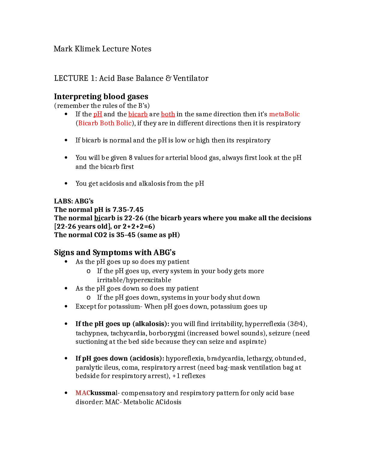 Mark Klimek Lecture Notes New (Latest Notes) – Scholarfriends ...