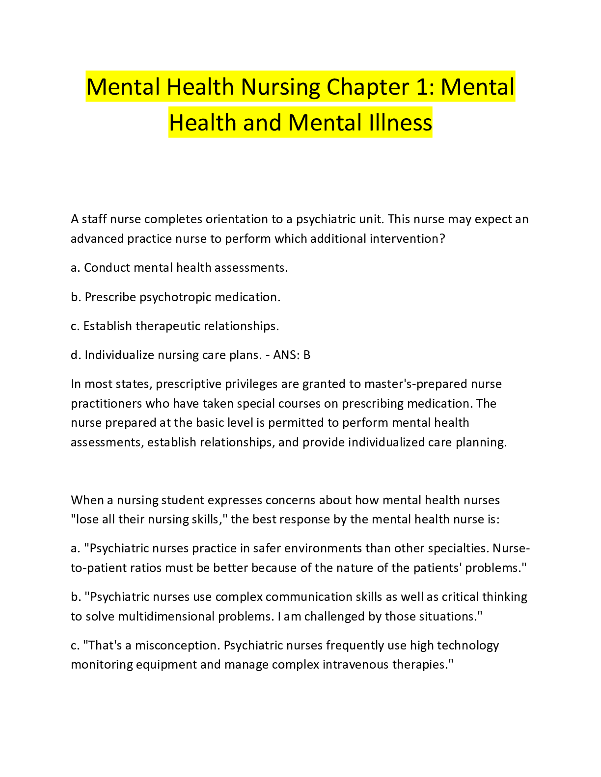Stanhope: Public Health Nursing Chapter 6: Environmental Health ...