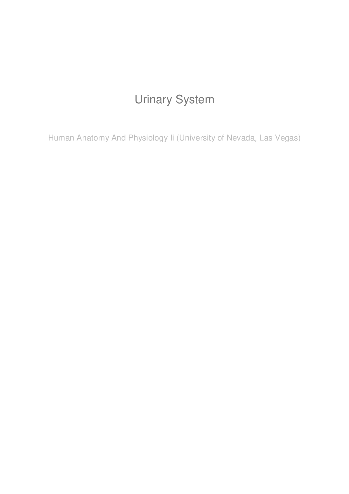 Module 07 Lab Worksheet Urinary System - Scholarfriends