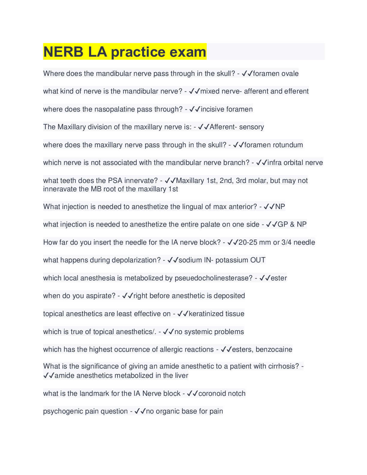 Bundle for NERB Tests Compilation - Scholarfriends