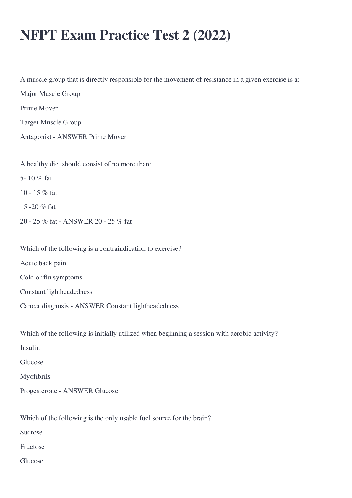 AHIP Final Exam Practice Test (200 Questions and Answers 100% Correct ...