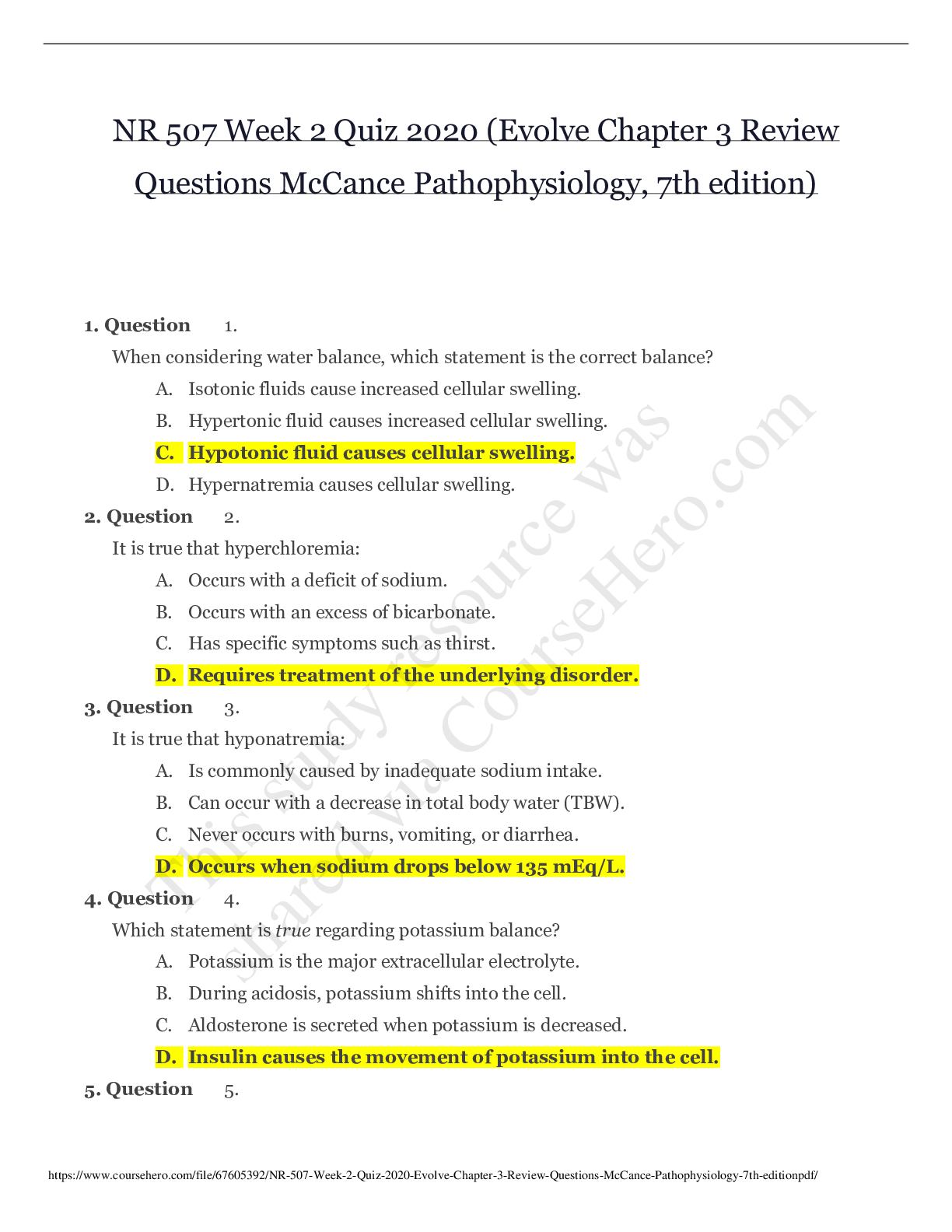 Pathophysiology chapter 3 review questions - Scholarfriends Pathophysiology chapter 3 review questions - Scholarfriends