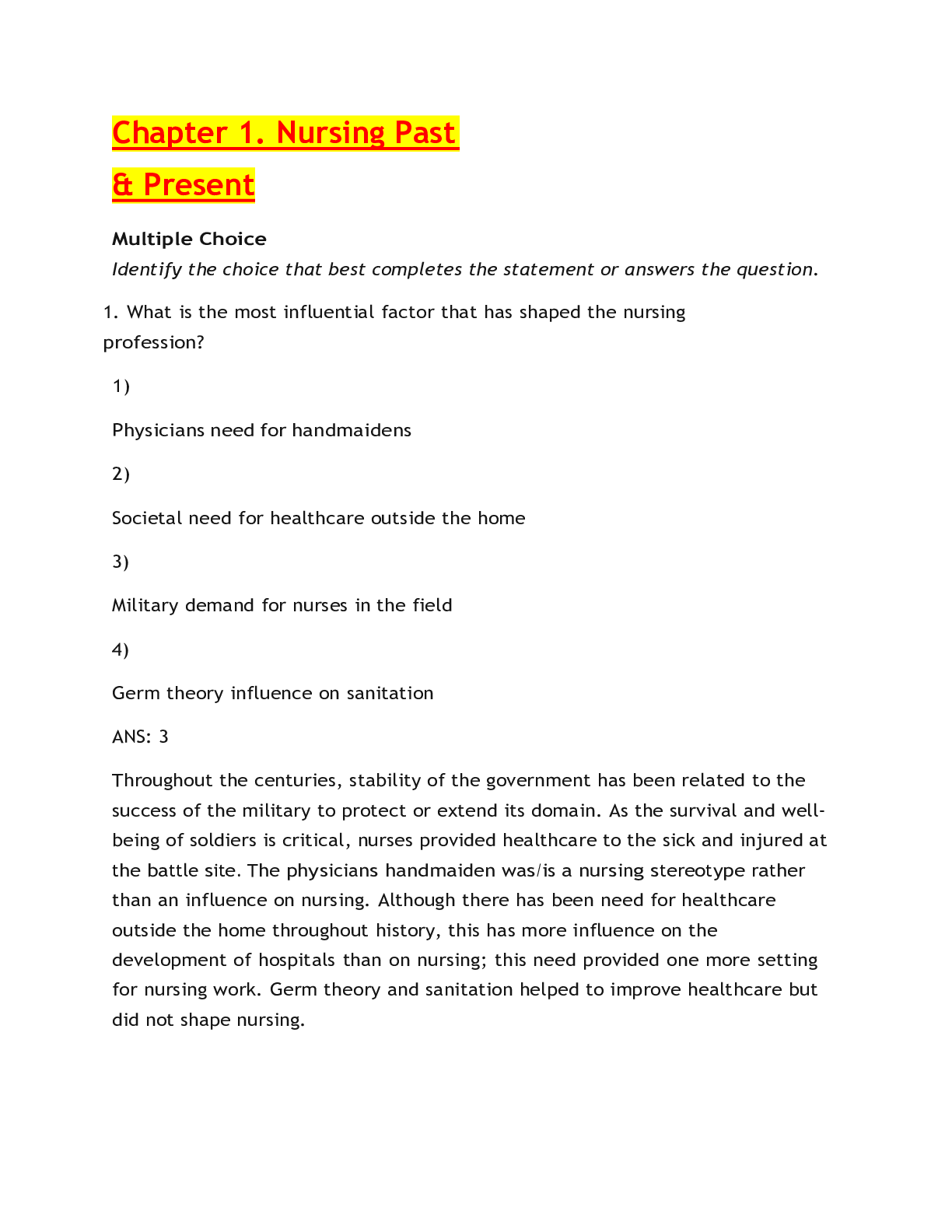 NURSING EXAM QUESTIONS AND ANSWERS BEST FOR NURSING SCHOOL STUDENTS ...