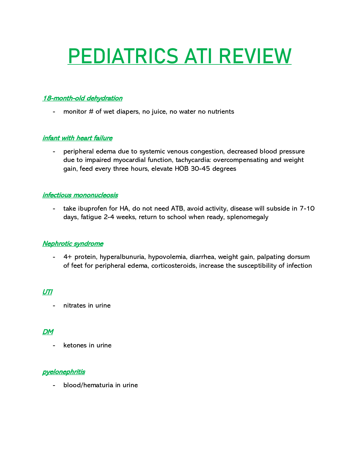 Review 2020 Comprehensive ATI Exam - Scholarfriends