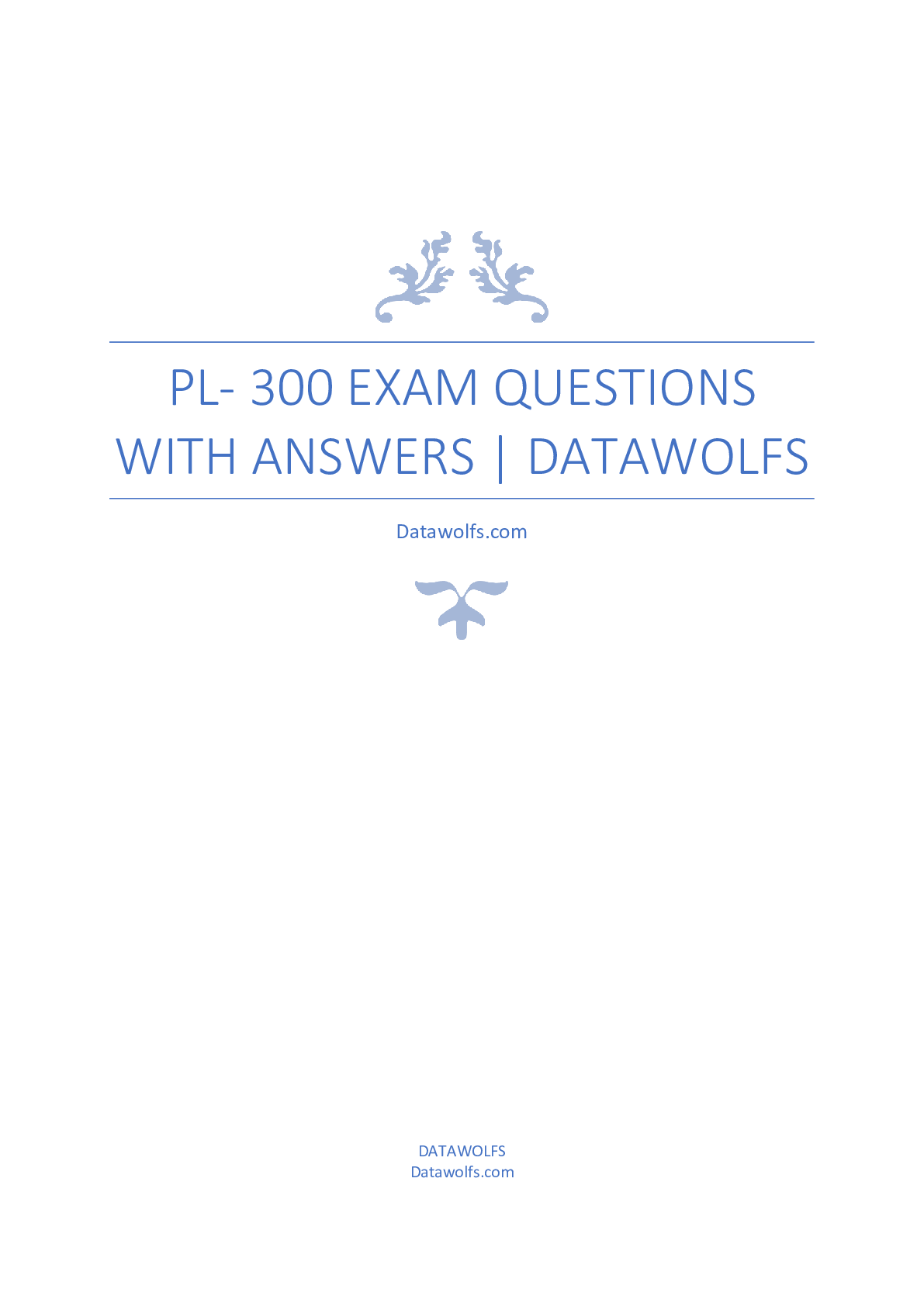 PL-300 Power BI Questions with Answers – Scholarfriends - Scholarfriends
