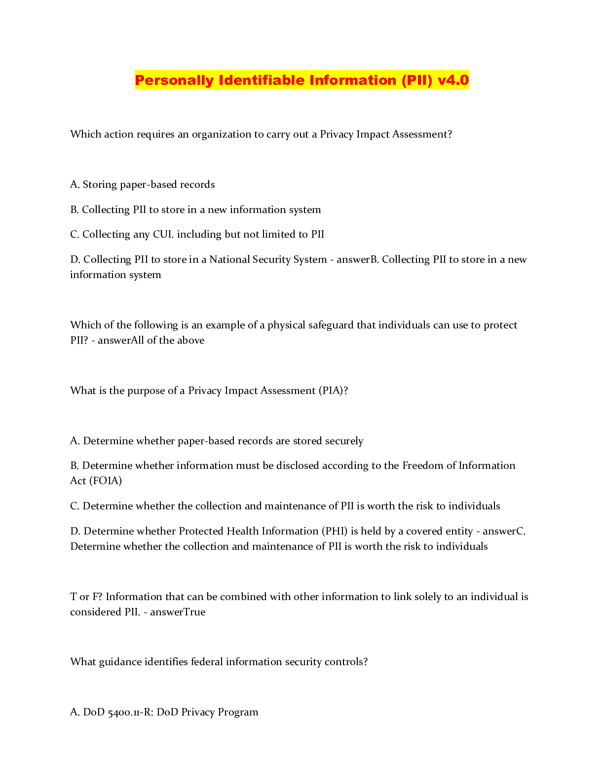 Personally Identifiable Information (PII) v4.0 - Scholarfriends