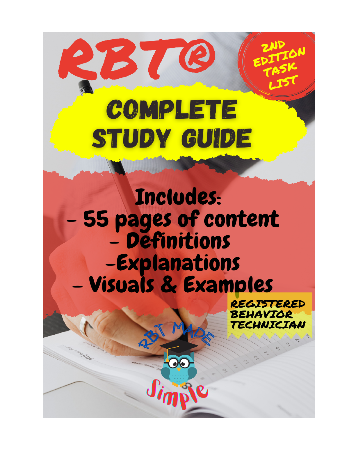 RBT Study Guide 2nd Edition Task List | RBT Study Guide | 2nd Edition ...
