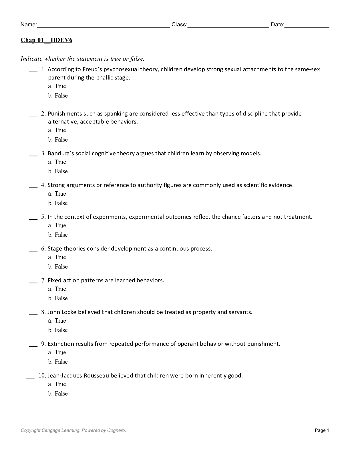 HDEV 6th Edition by Spencer Rathus TEST BANK – Scholarfriends ...