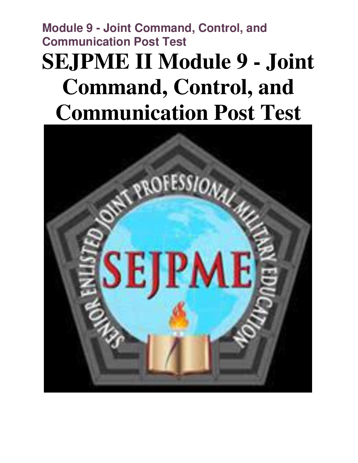 S7 - Module 9 - Constructive Training Exam - Scholarfriends