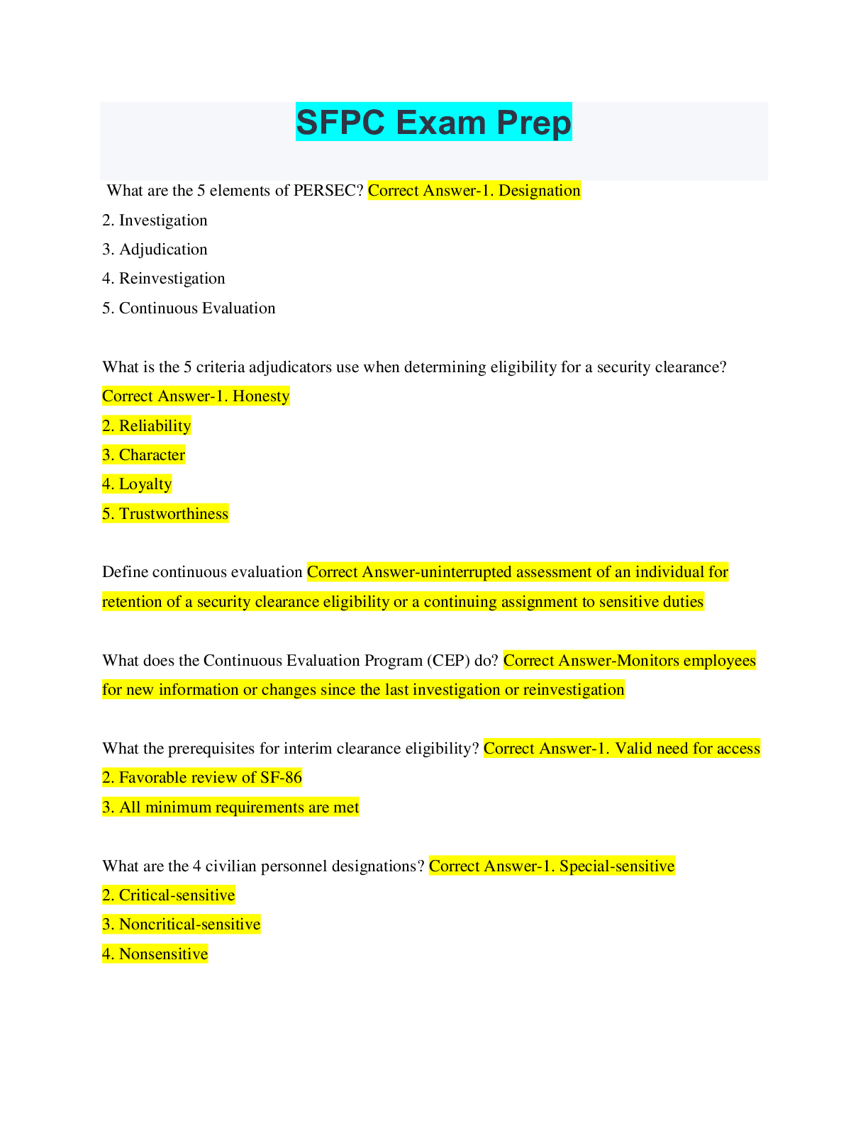 SFPC Exam Prep – Scholarfriends - Scholarfriends