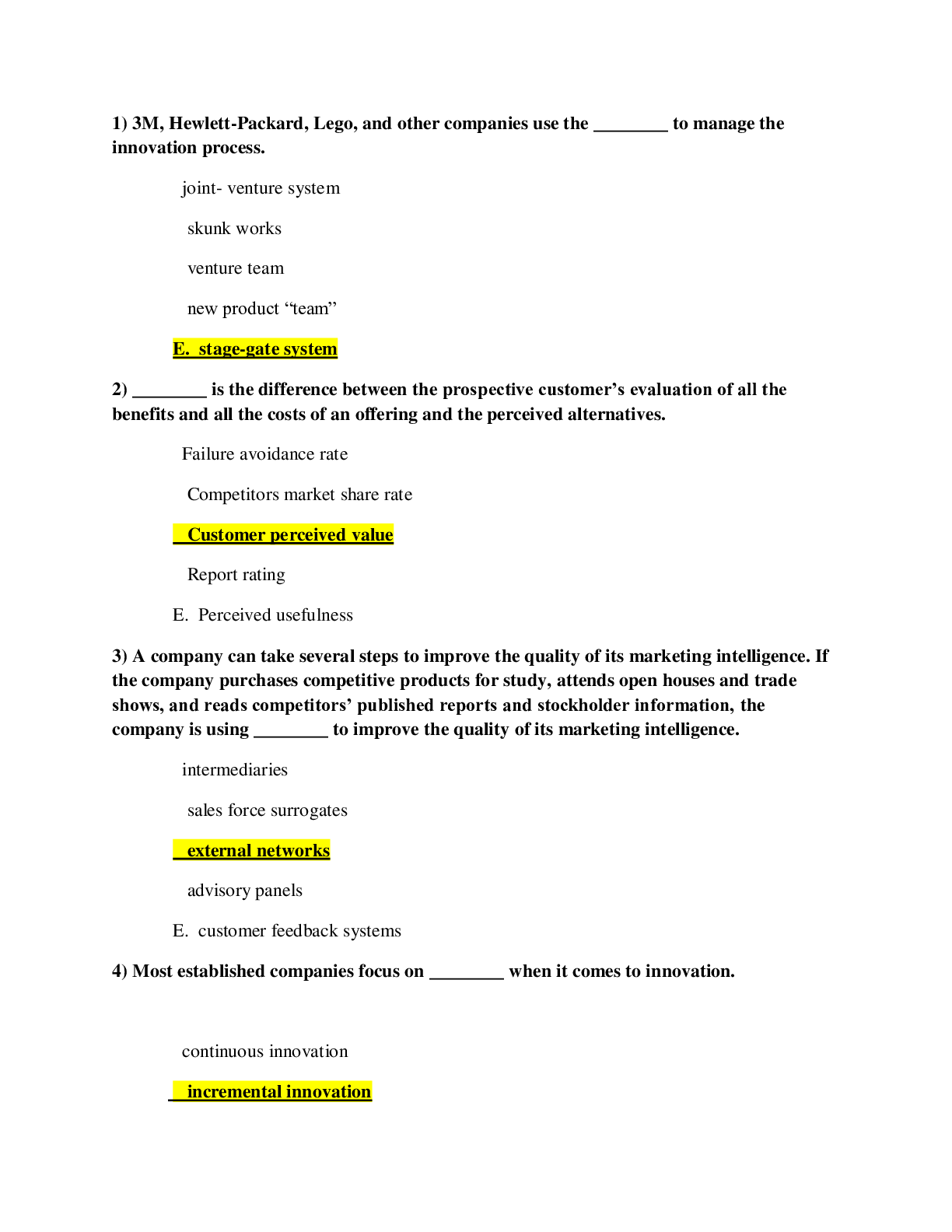 STR 581 Final Exam 2, 2020 - 2021 Update Study Guide, Correctly ...