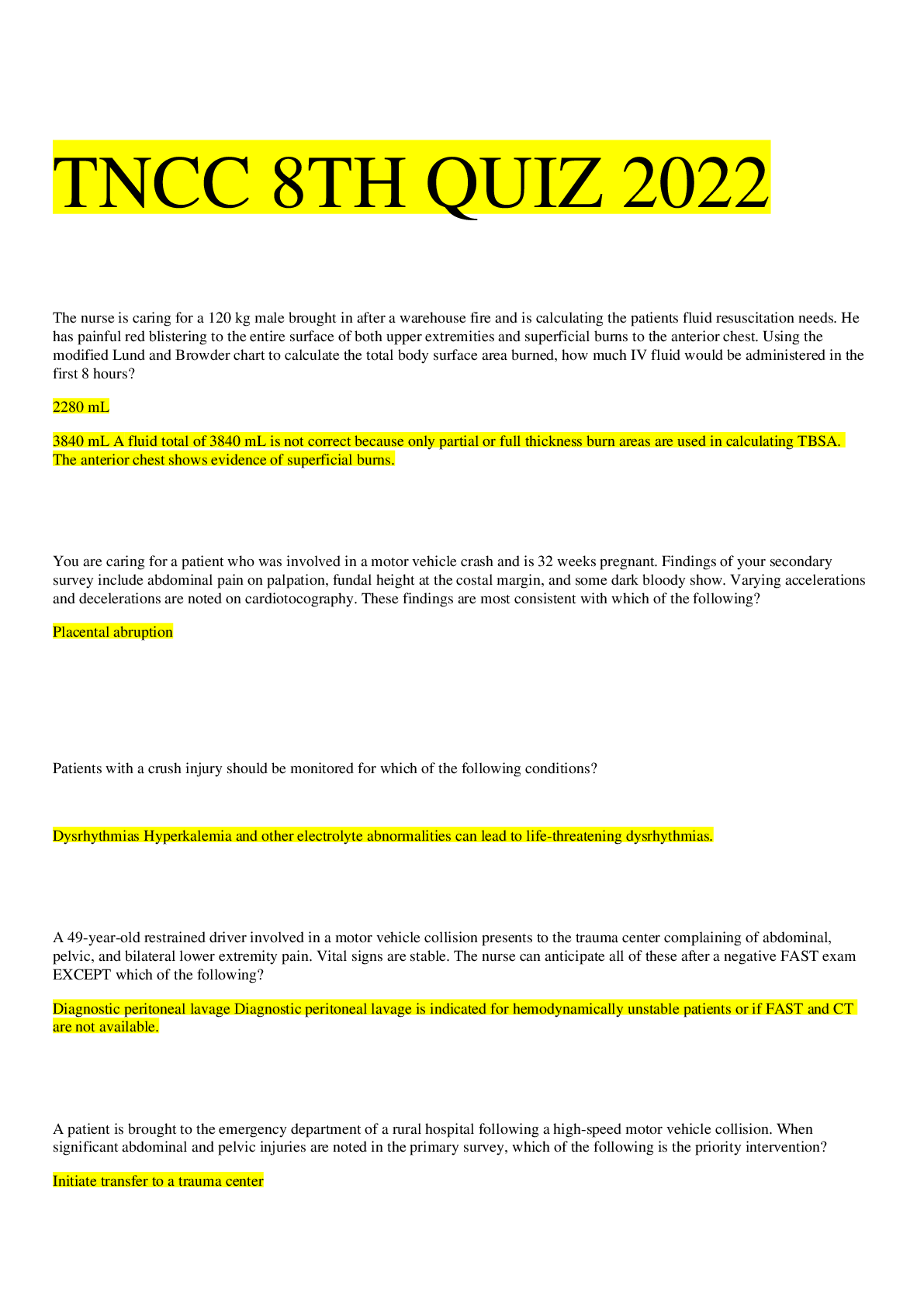 TNCC 8TH QUIZ 2022 Questions and Answers – Scholarfriends - Scholarfriends