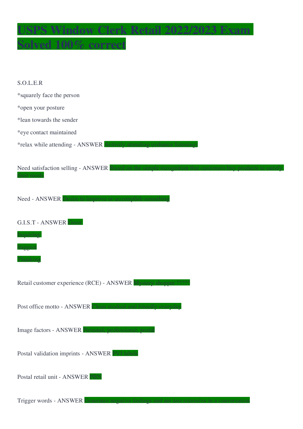 ACLS FINAL EXAM Solved 100% correct - Scholarfriends