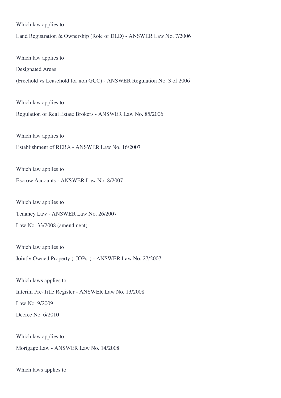 Dubai RERA Broker Exam 2022/2023 Questions and Answers - Scholarfriends