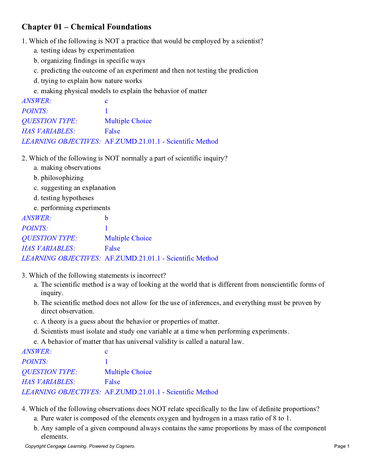 Chemistry: An Atoms First Approach, 3rd Edition by Steven Zumdahl ...