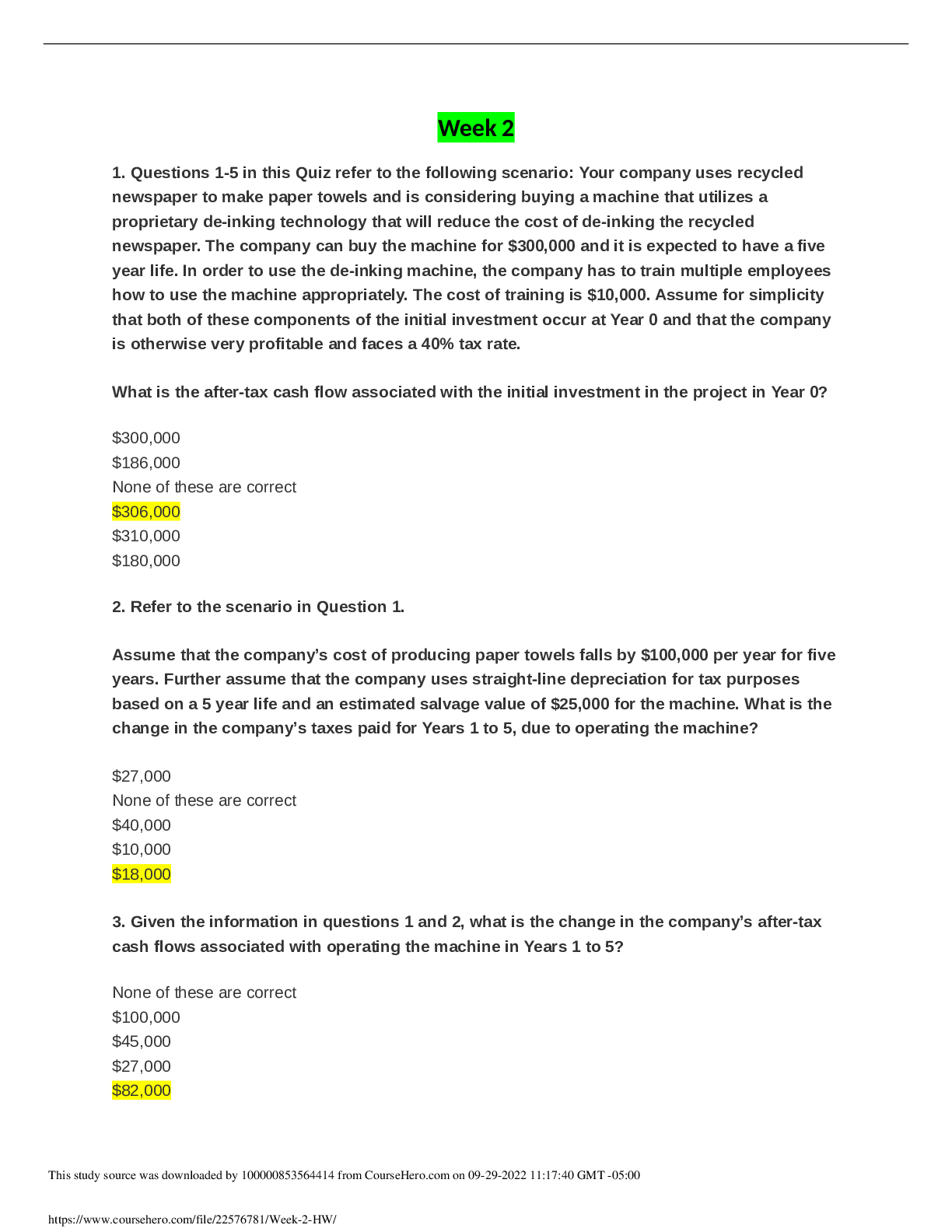 CLM 031 Improved Statement of Work. Exam. 10 Q&A 100%. | Defense ...