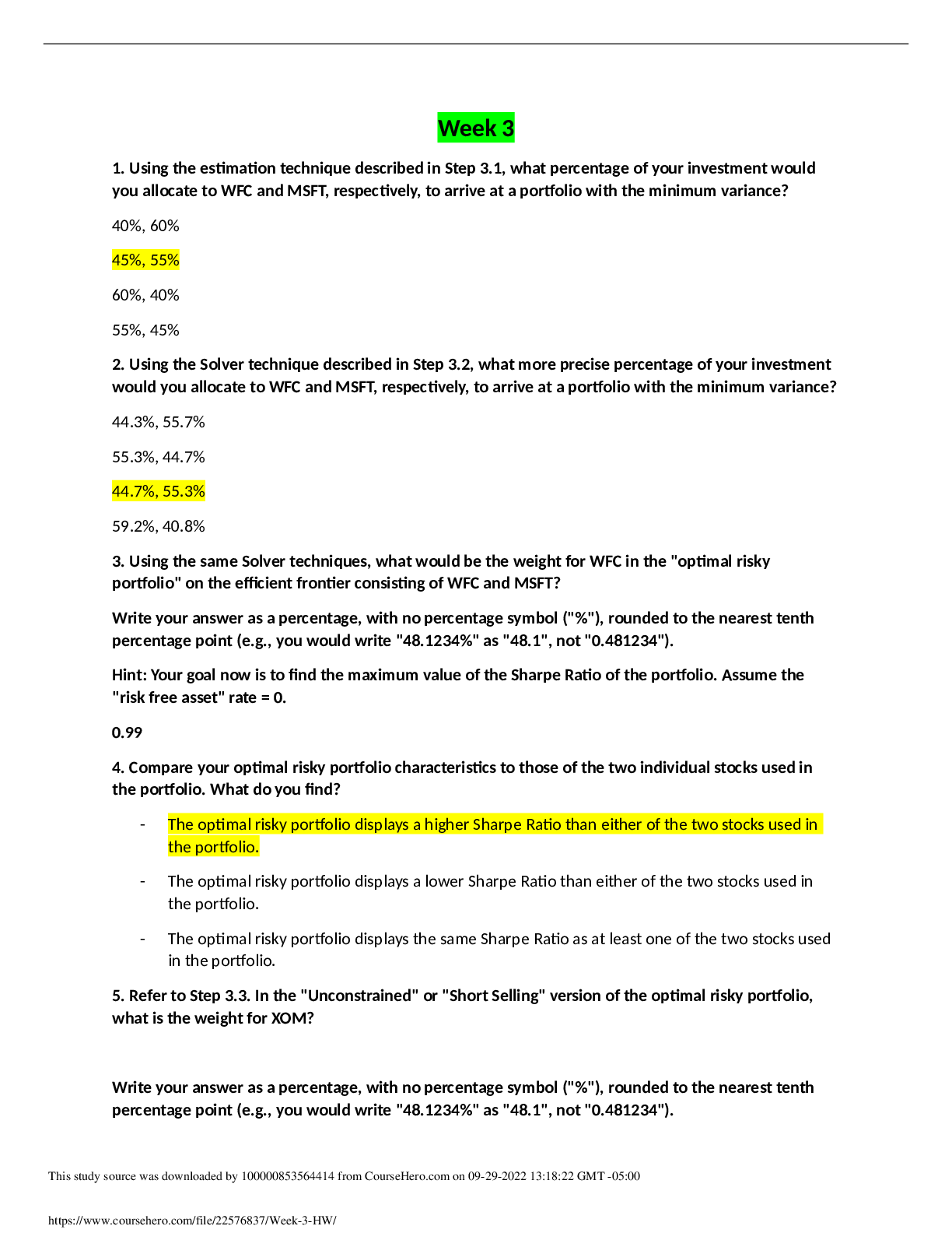 CLC 222 (COR) Training Test Guide. Module 1-6. Q&A | Defense ...