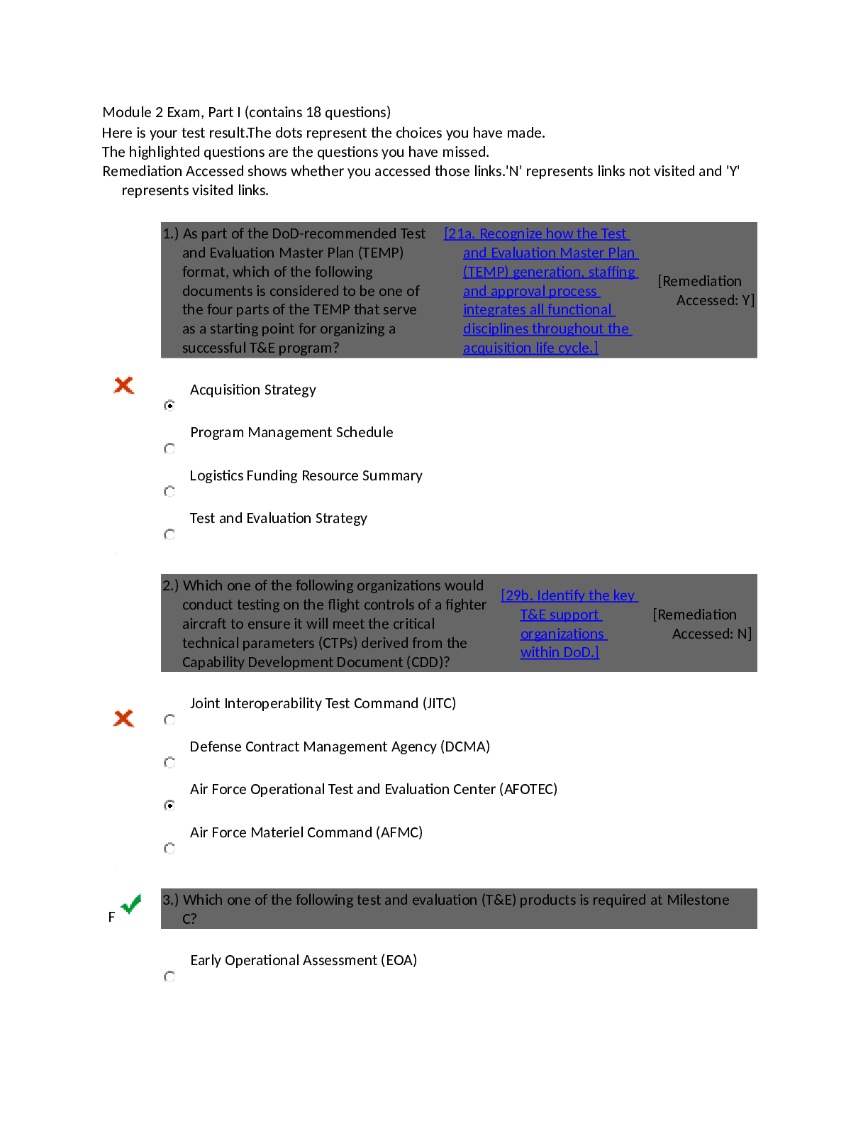 Defense Acquisition University ACQ 202 Int Systems Acquisition Module 2 ...