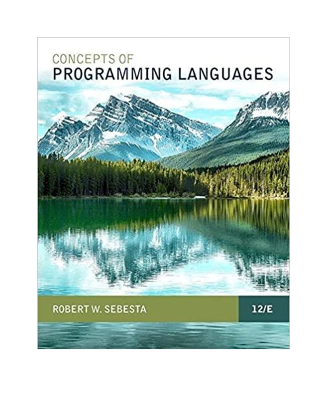 eBook for Concepts of Programming Languages 12th Edition By Robert W ...