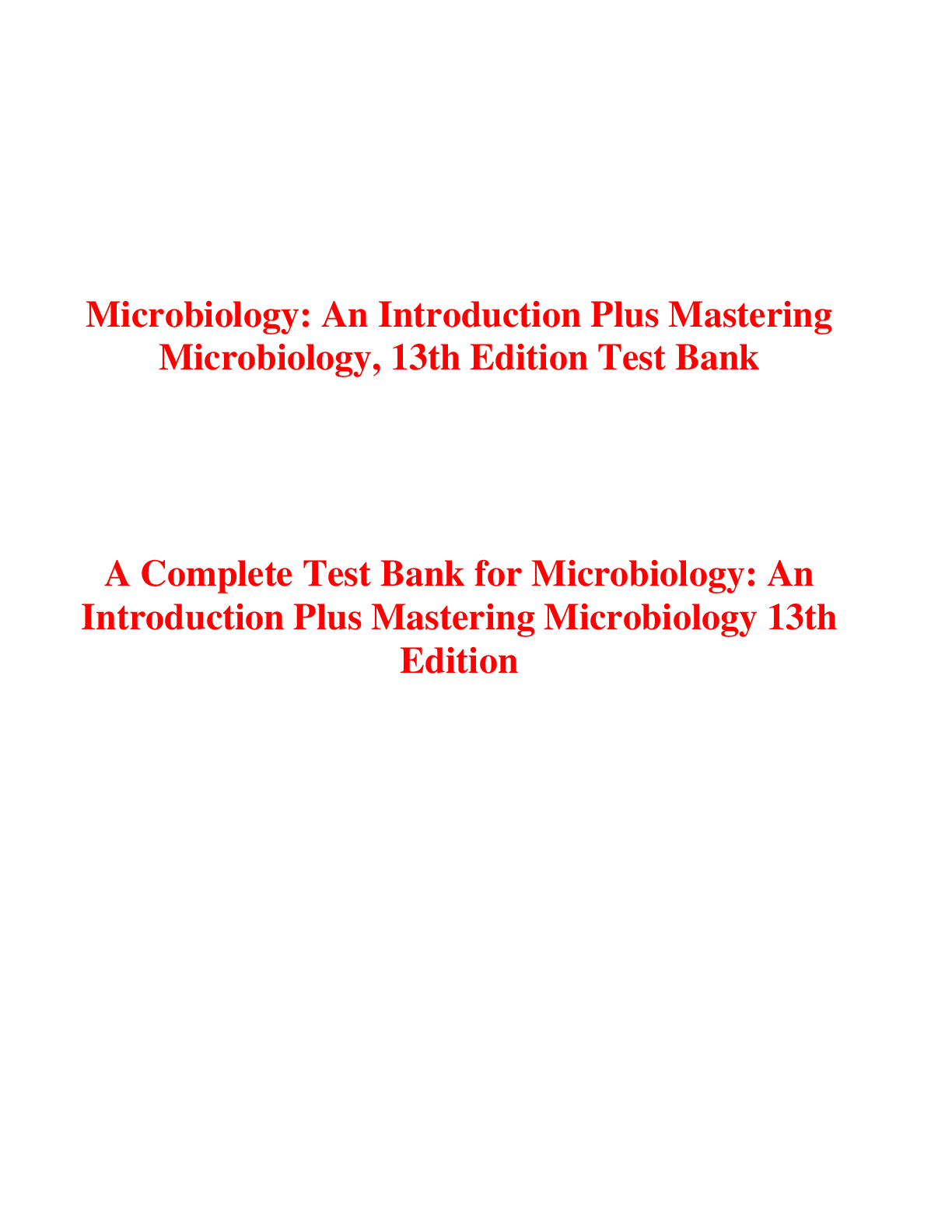 Microbiology: An Introduction Plus Mastering Microbiology, 13th Edition ...