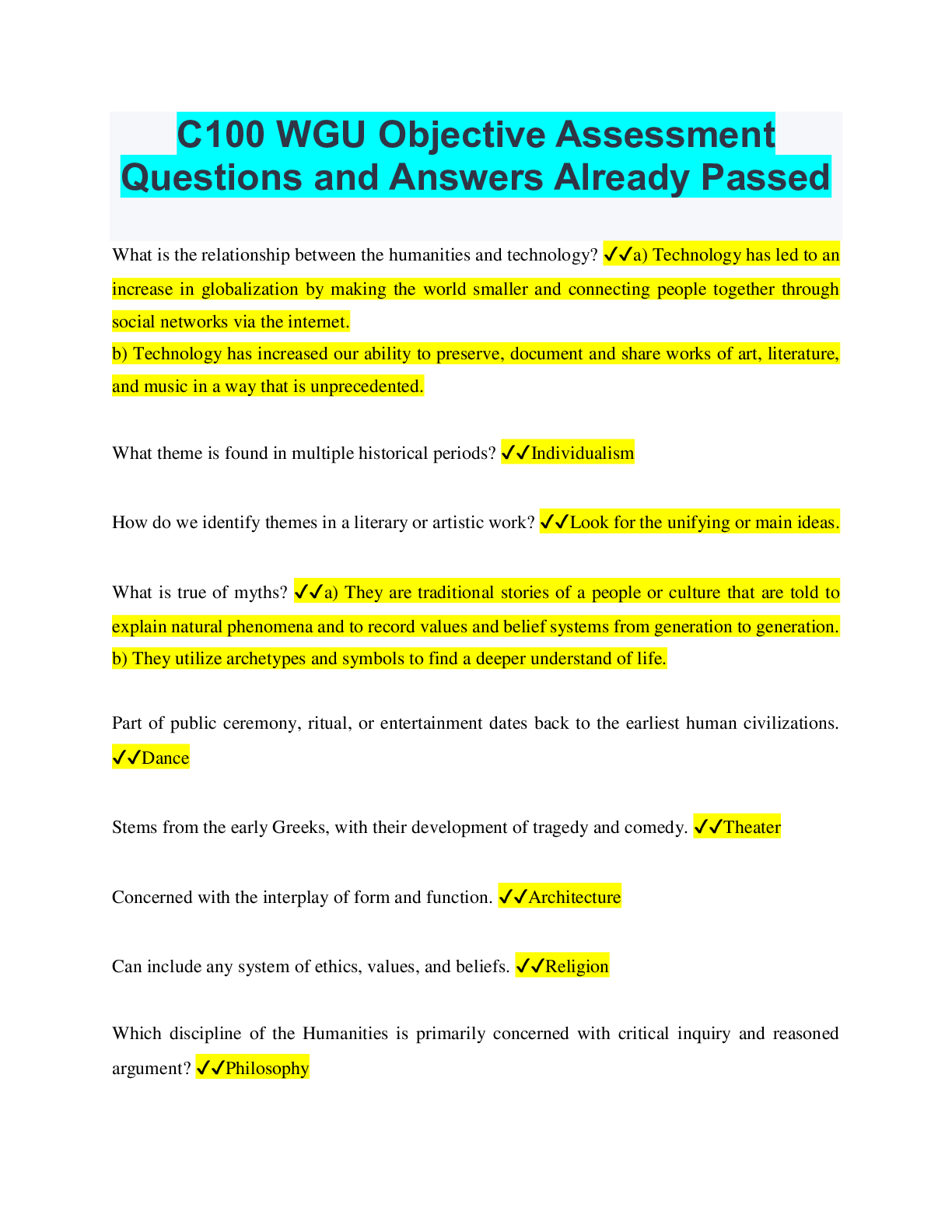 Counterintelligence Awareness & Reporting Course for DOD Latest Updated ...